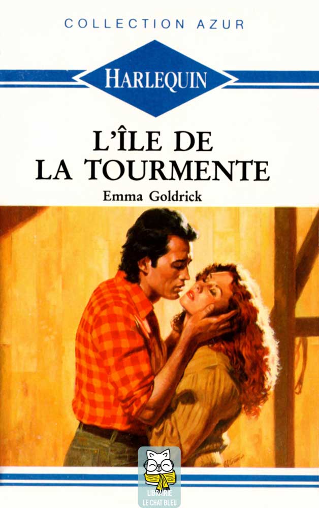 L'île de la tourmente (Emma Goldrick) - Azur - Livre Harlequin