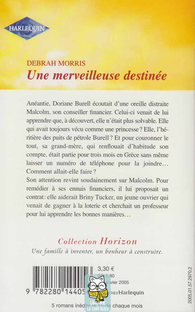 Une merveilleuse destinée - Debrah Morris - Harlequin
